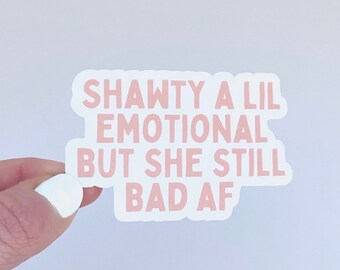 Saying Sticker - Etsy