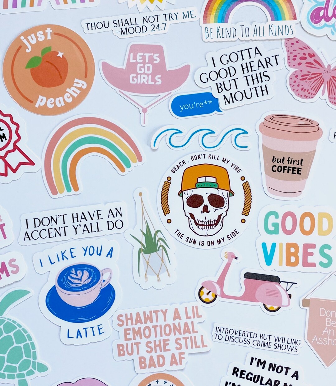 Sticker Bundle Choose Any Decals Pack of 5-100 Stickers - Etsy