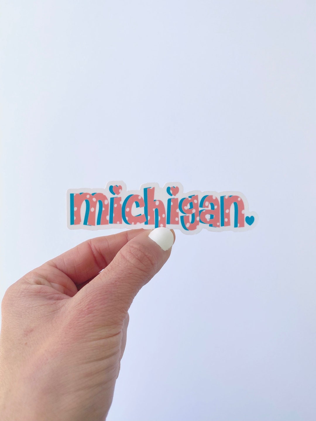 Michigan Sticker States - Etsy
