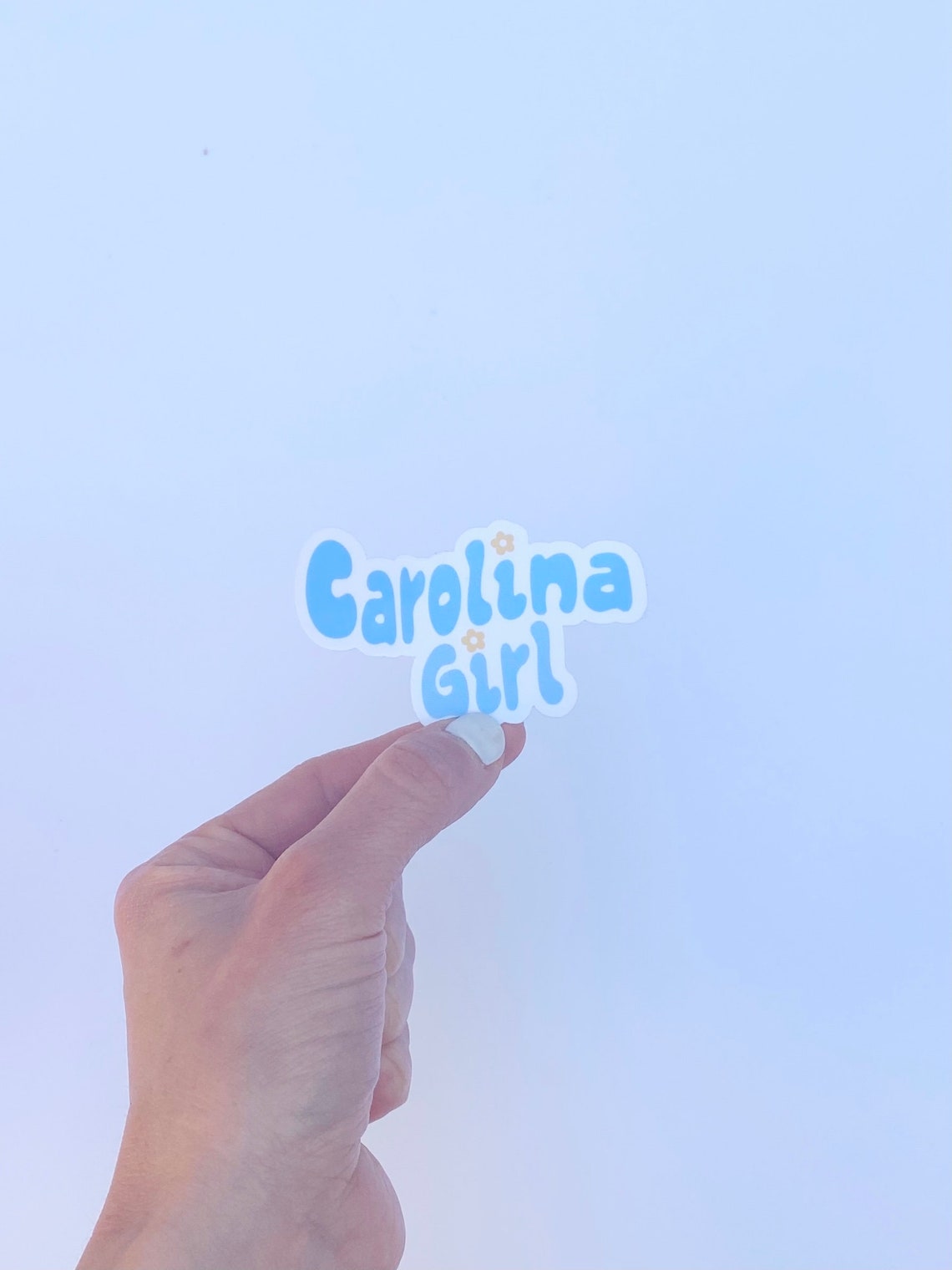 Carolina Girl Vinyl Sticker North Carolina Sticker South - Etsy