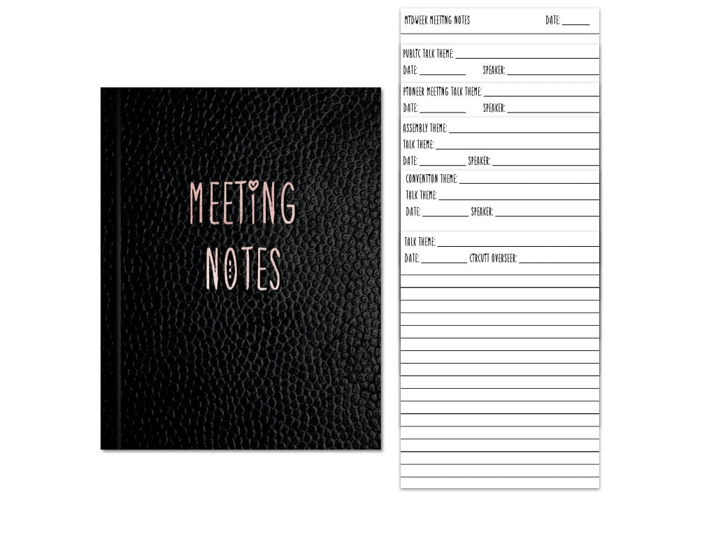 Digital Return Visit Book and Service Tracker Bundle the - Etsy