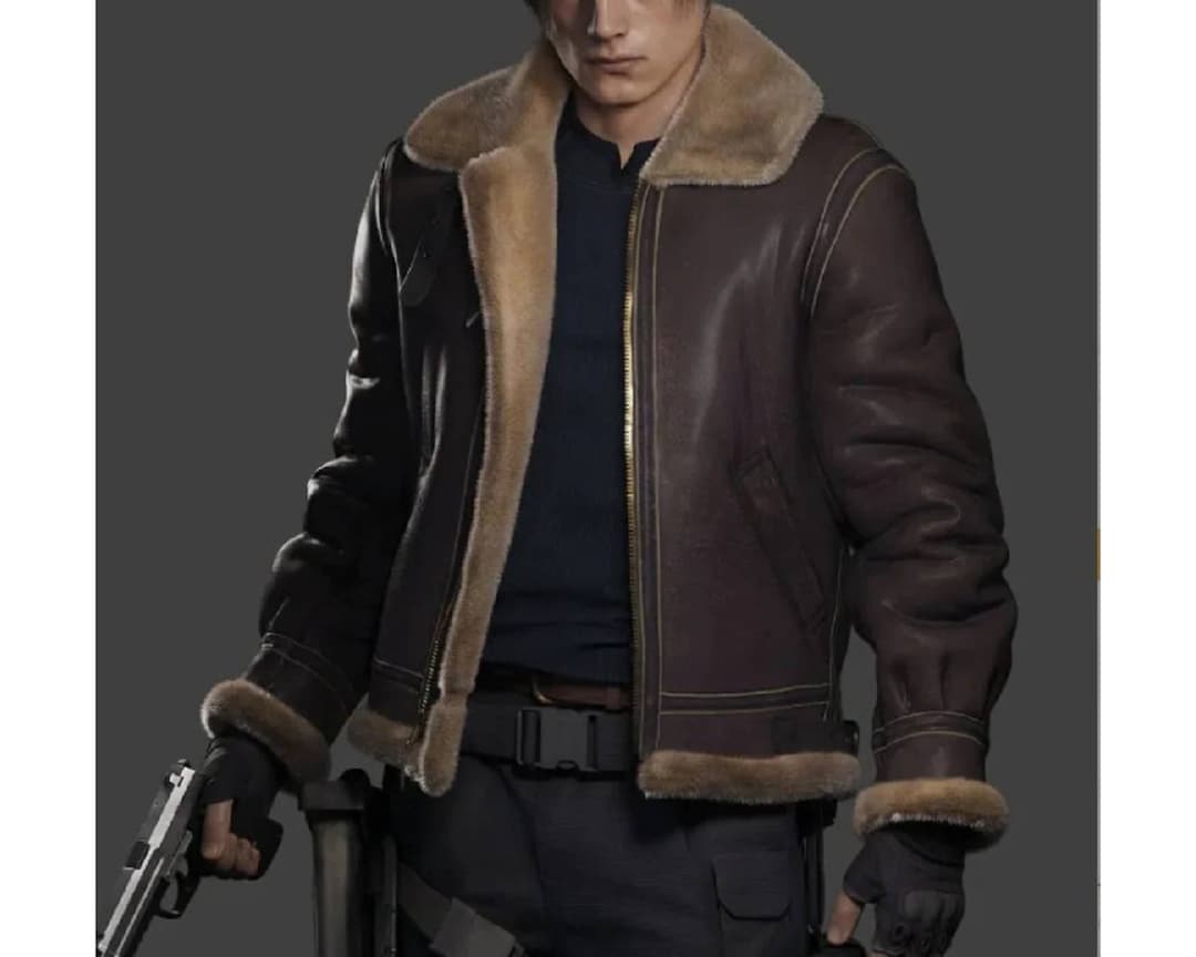 Chaqueta Resident Evil 4 Leon Kennedy y chaqueta de cosplay de - Etsy ...