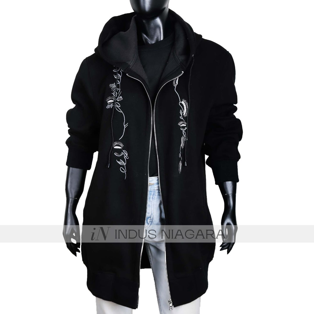 Women's Handmade Wednesday Addams Oversized Hoodie, Goody Addams ...
