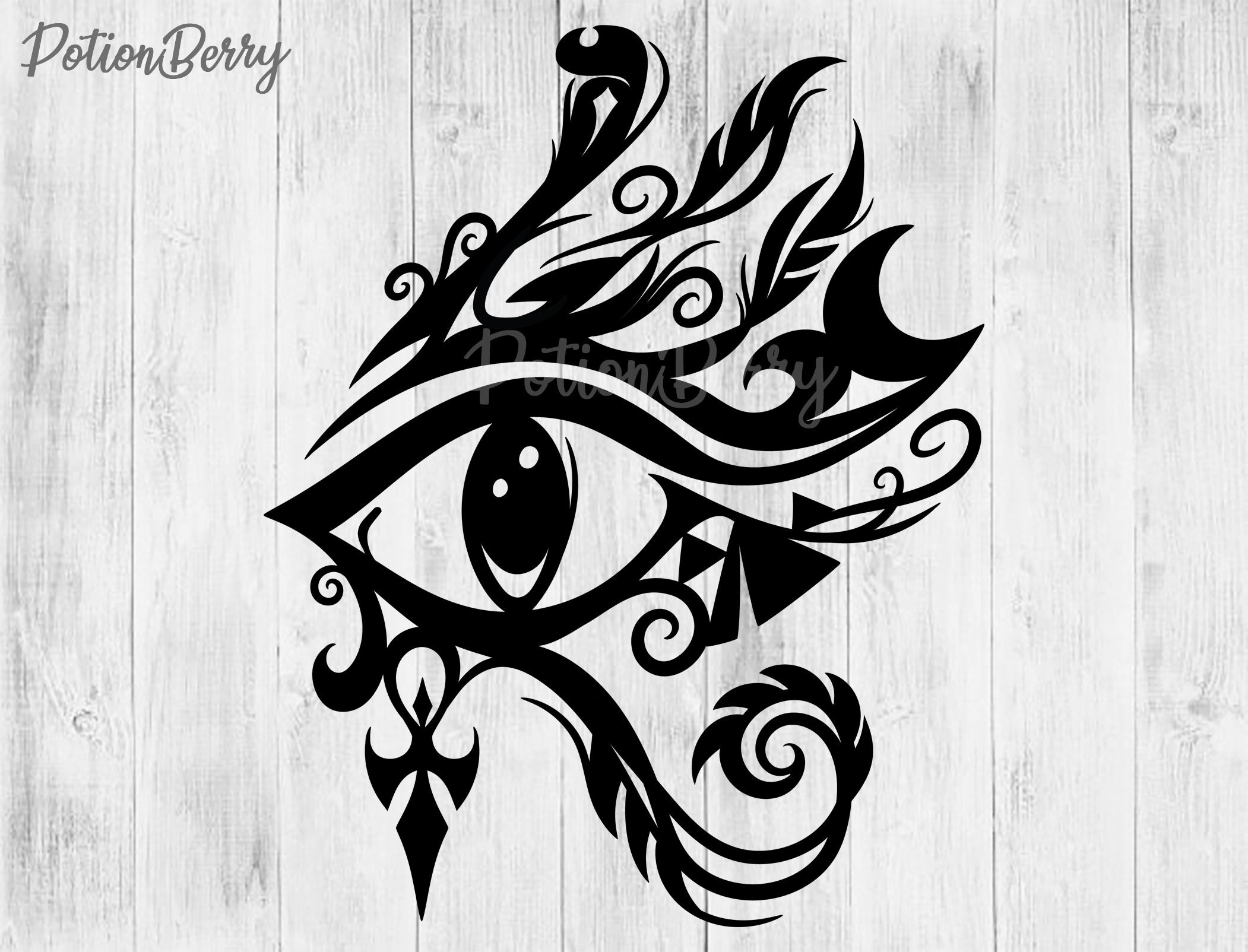 Tribal Eye Tattoo Designs