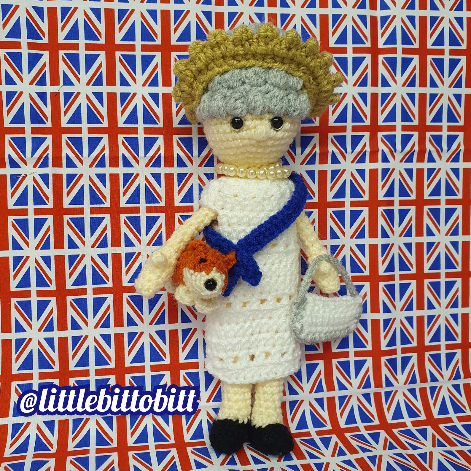 Crochet Queen Elizabeth II Pdf Pattern - Etsy