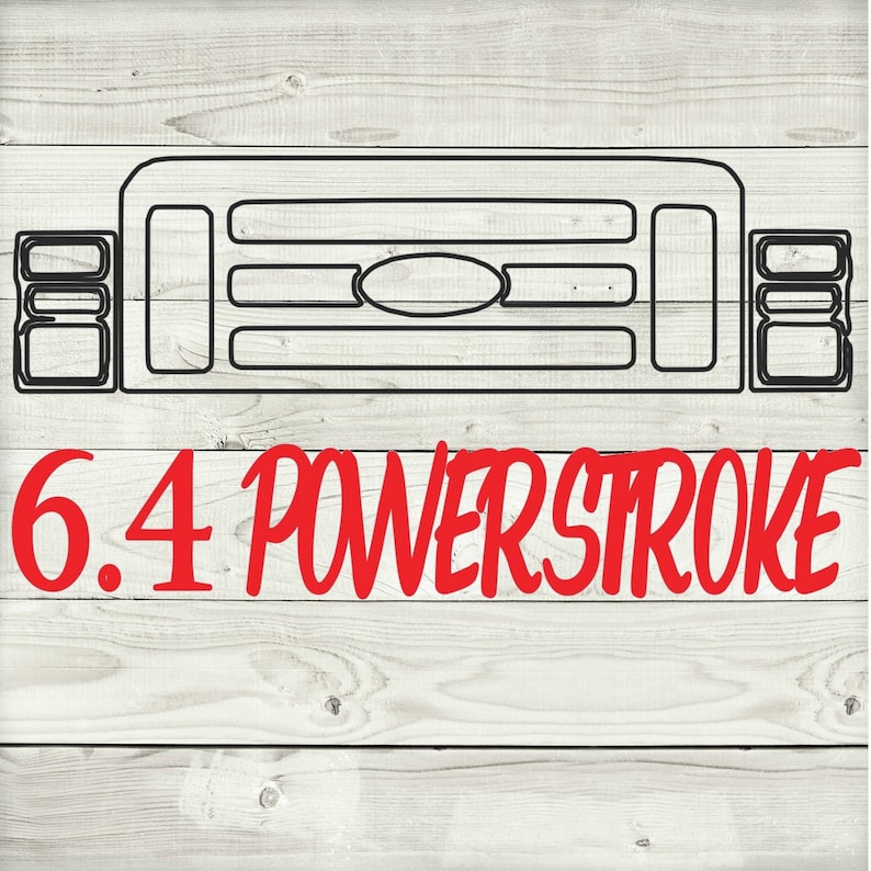 Ford Truck 6.4 Powerstoke SVG, Ford Pickup Clipart, Ford Truck, Png,jpg ...
