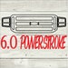 Ford Truck 6.0 Powerstoke SVG Ford Pickup Clipart Ford - Etsy