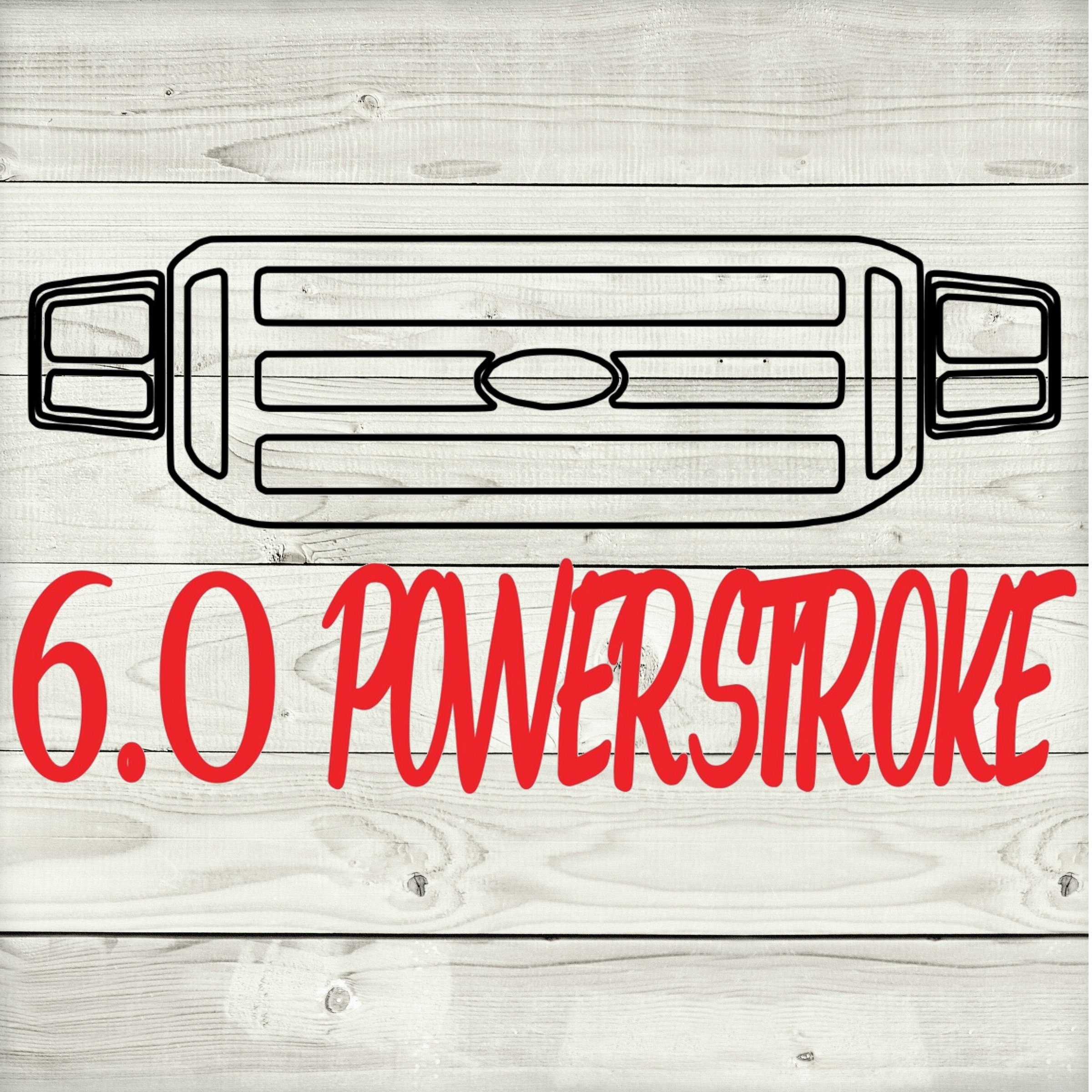 Ford Truck 6.0 Powerstoke SVG Ford Pickup Clipart Ford - Etsy Hong Kong