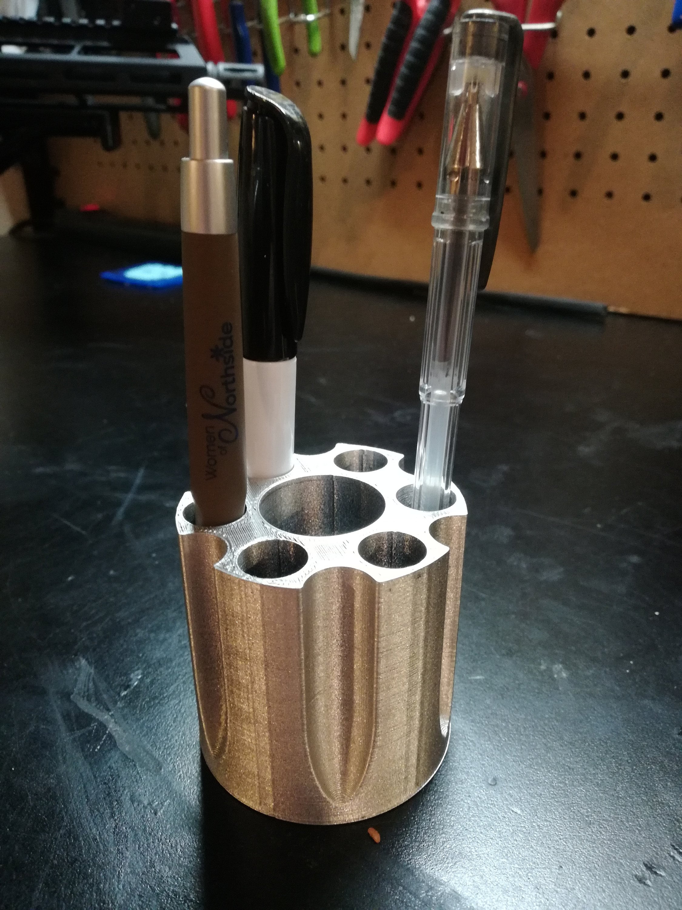 Revolver 6 Shooter Pen/ Pencil Holder | Etsy