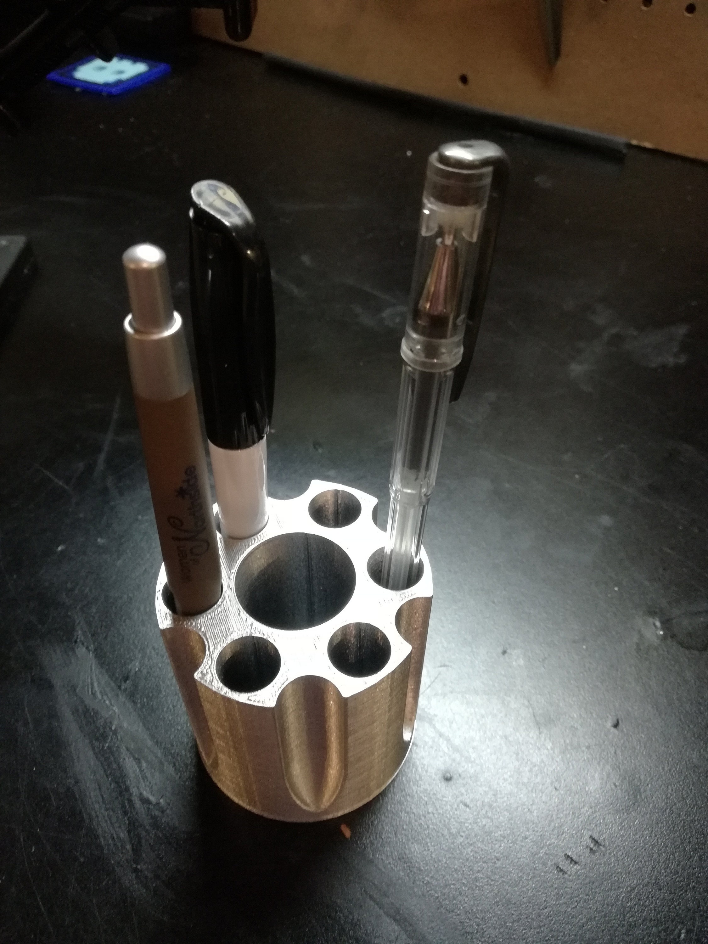 Revolver 6 Shooter Pen/ Pencil Holder | Etsy