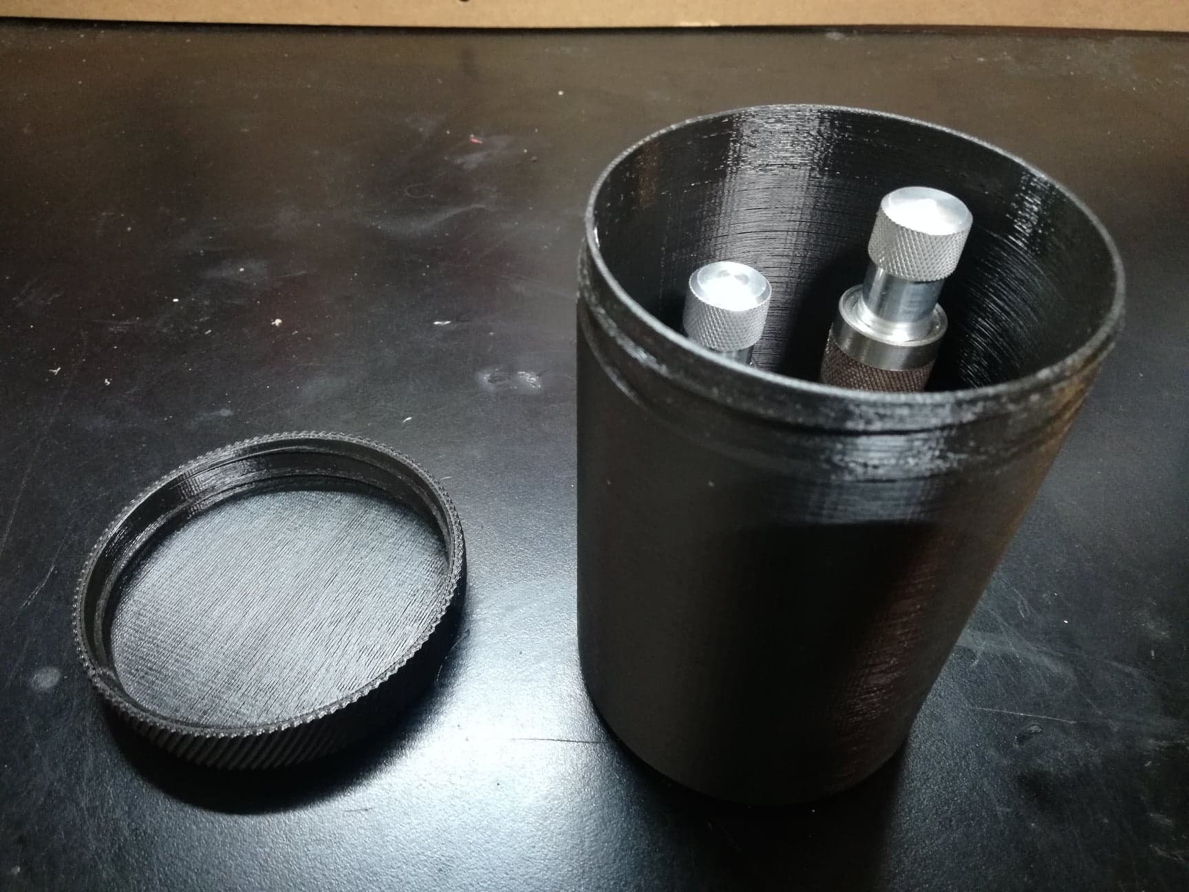 Round With Screw Cap Lee Turret Tool Head / Die Set Holder - Etsy