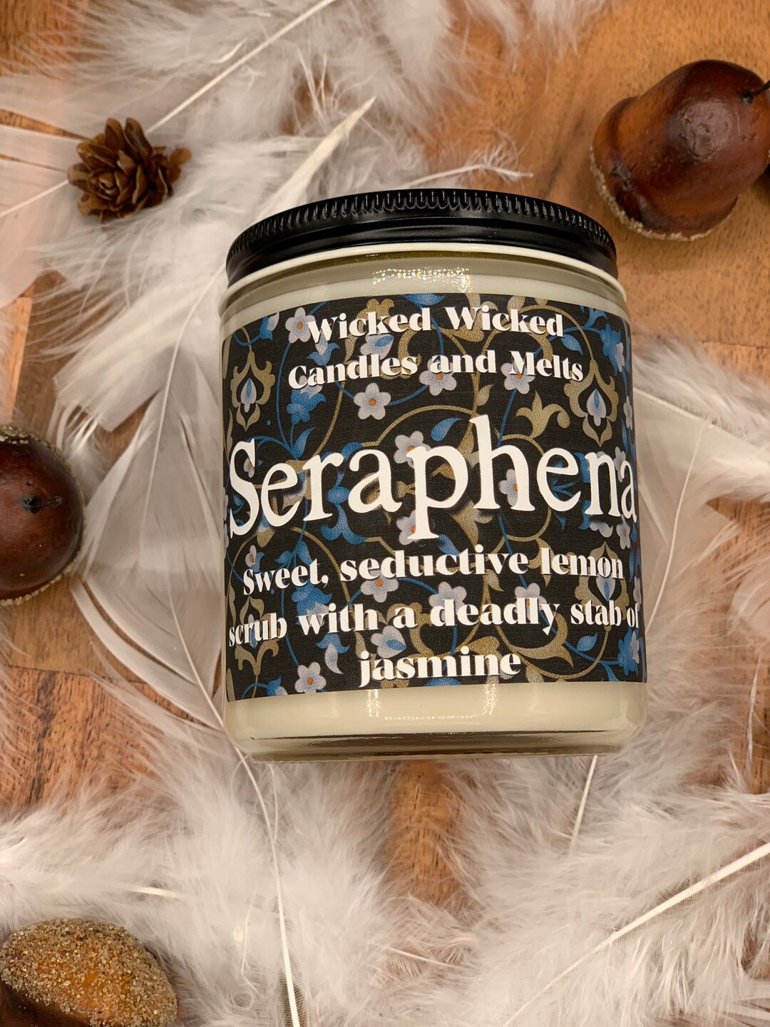 Seraphena A Shadow in the Ember Jennifer L. Armentrout 8oz Soy Candle ...