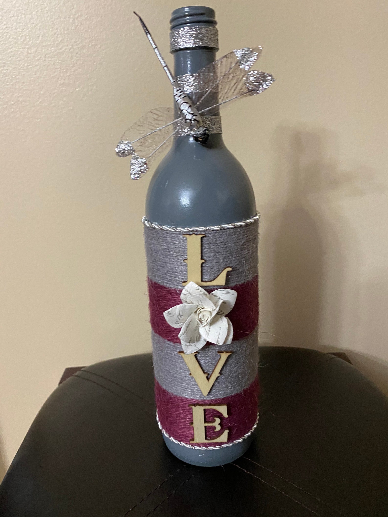 Handmade Bottle Decor - Etsy