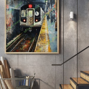 New York City Subway New York City Subway Poster Modern New York Art ...