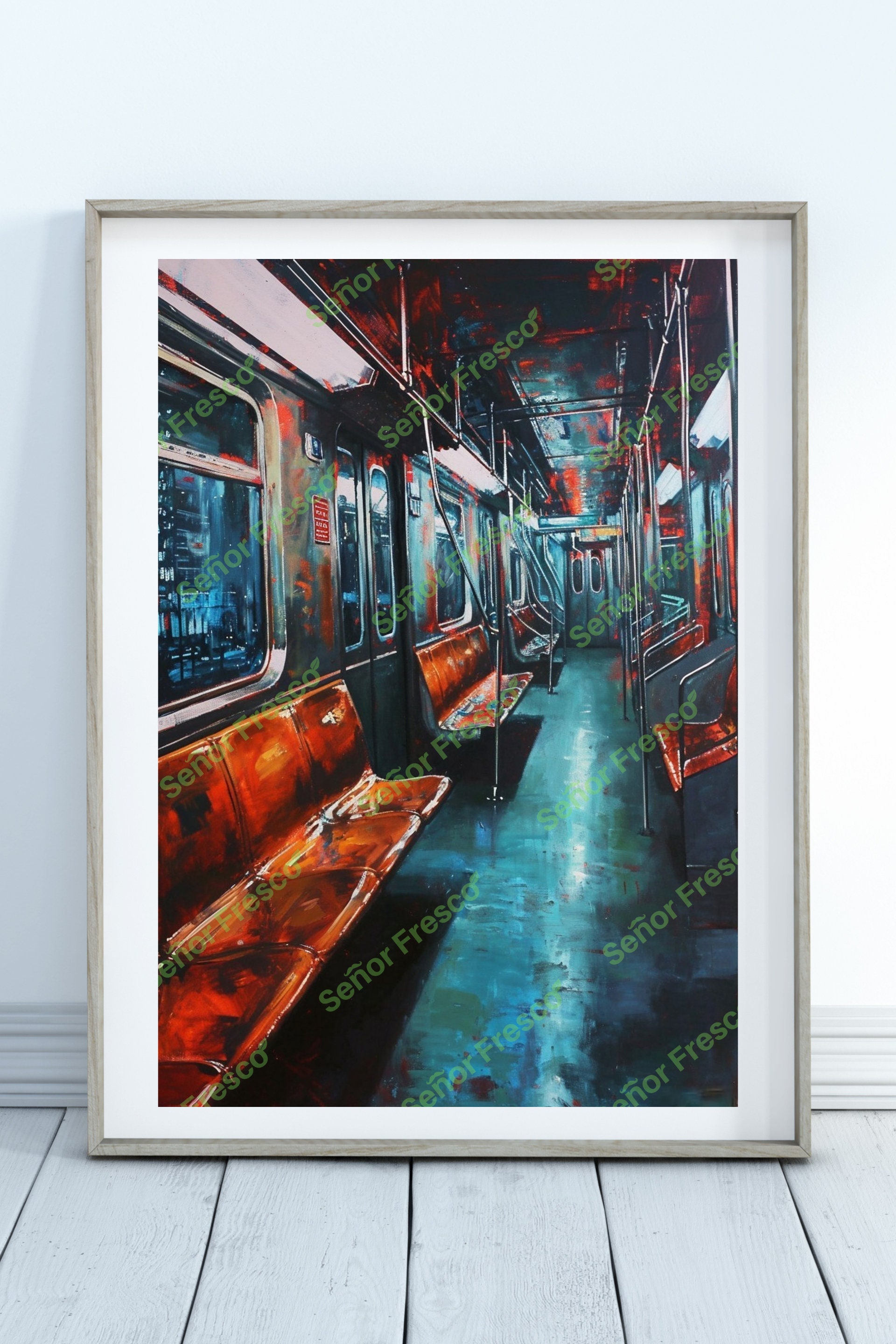 New York City Subway NYC Subway Wall Decor New York City Subway Poster ...