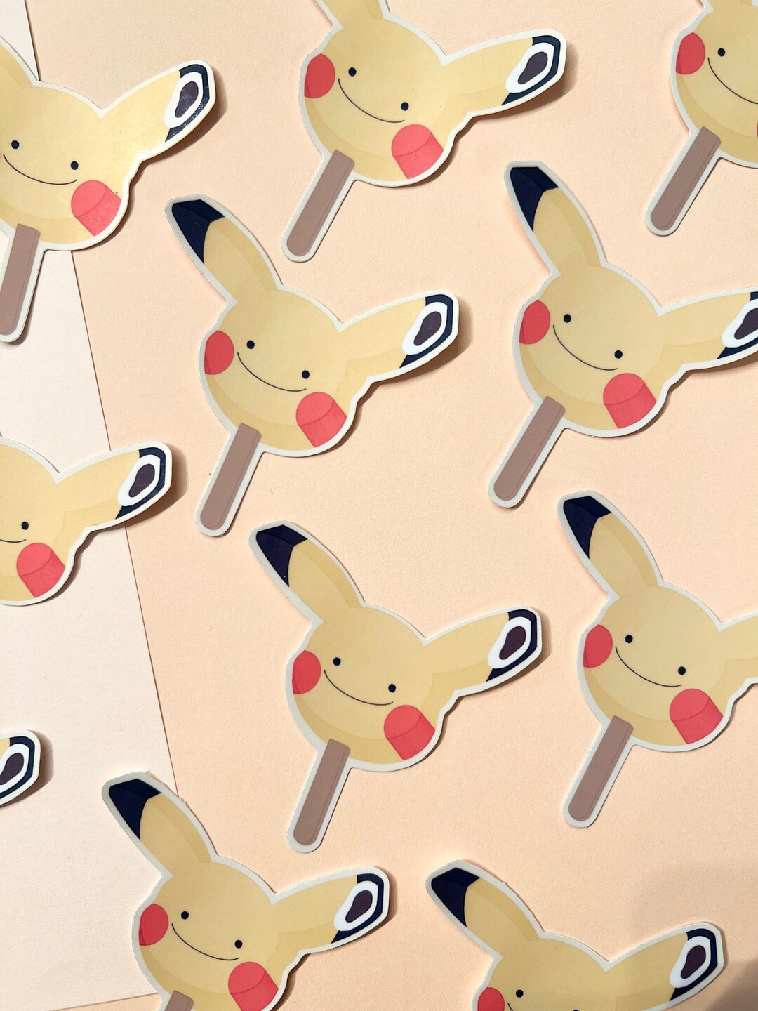 Poke Friend Popsicle Die-cut Sticker Laptop Sticker - Etsy