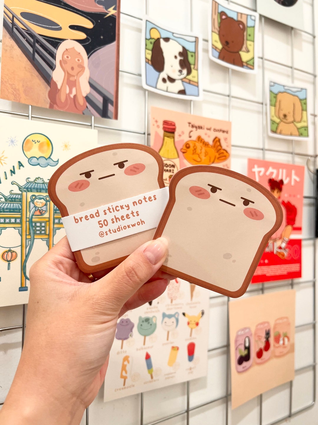 Toast-it Sticky Notes || Stationery, Kawaii Stationery, Memo Pad, Note ...