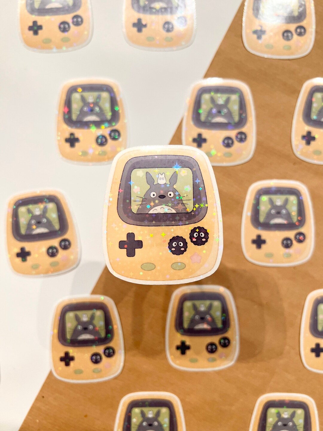 Holographic Game Die-cut Sticker || Laptop Sticker, Digital Art ...