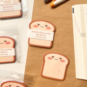 Toast-it Sticky Notes || Stationery, Kawaii Stationery, Memo Pad, Note ...