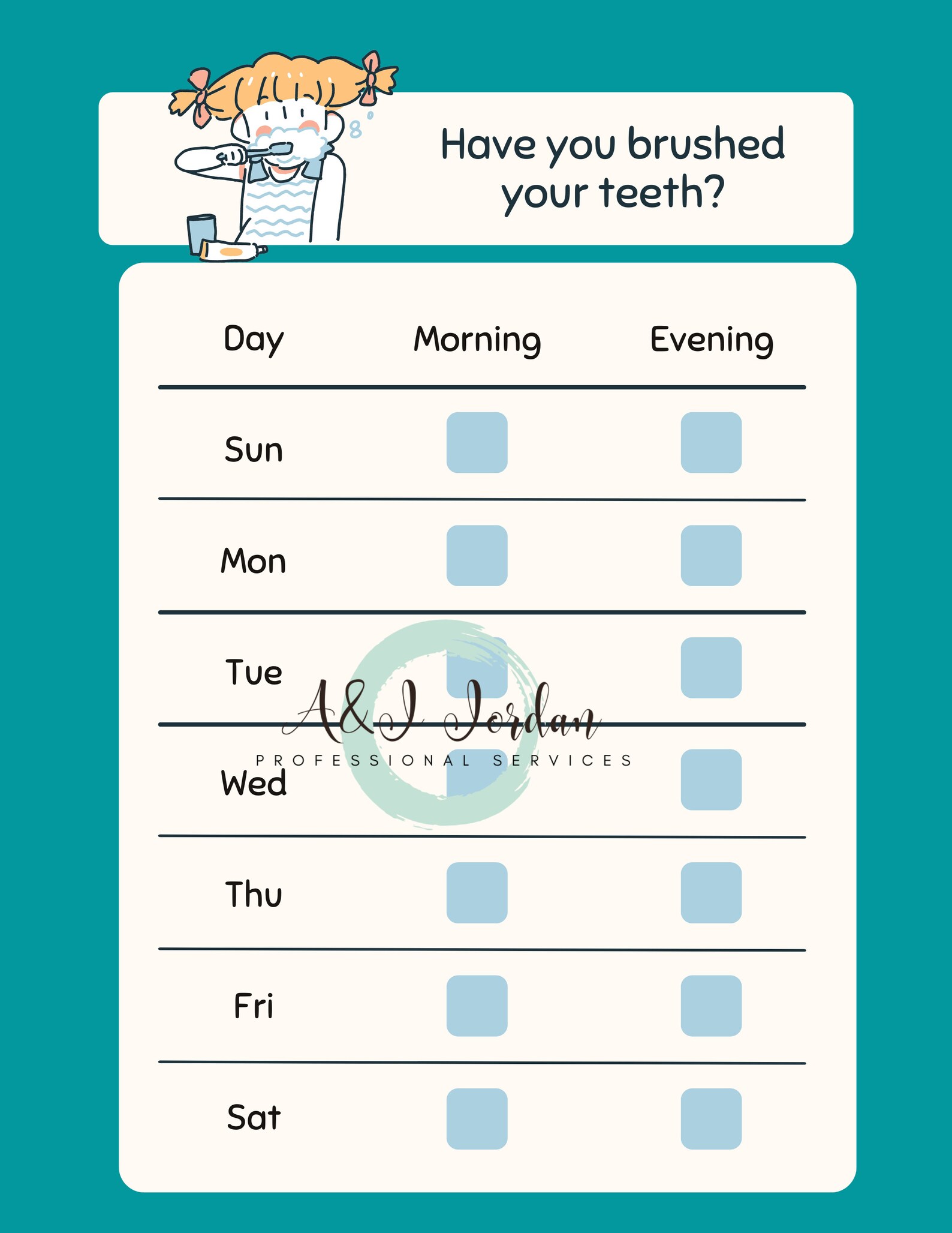 Kids Printable Brush Teeth Bundle, Brushing My Teeth Steps Chart ...