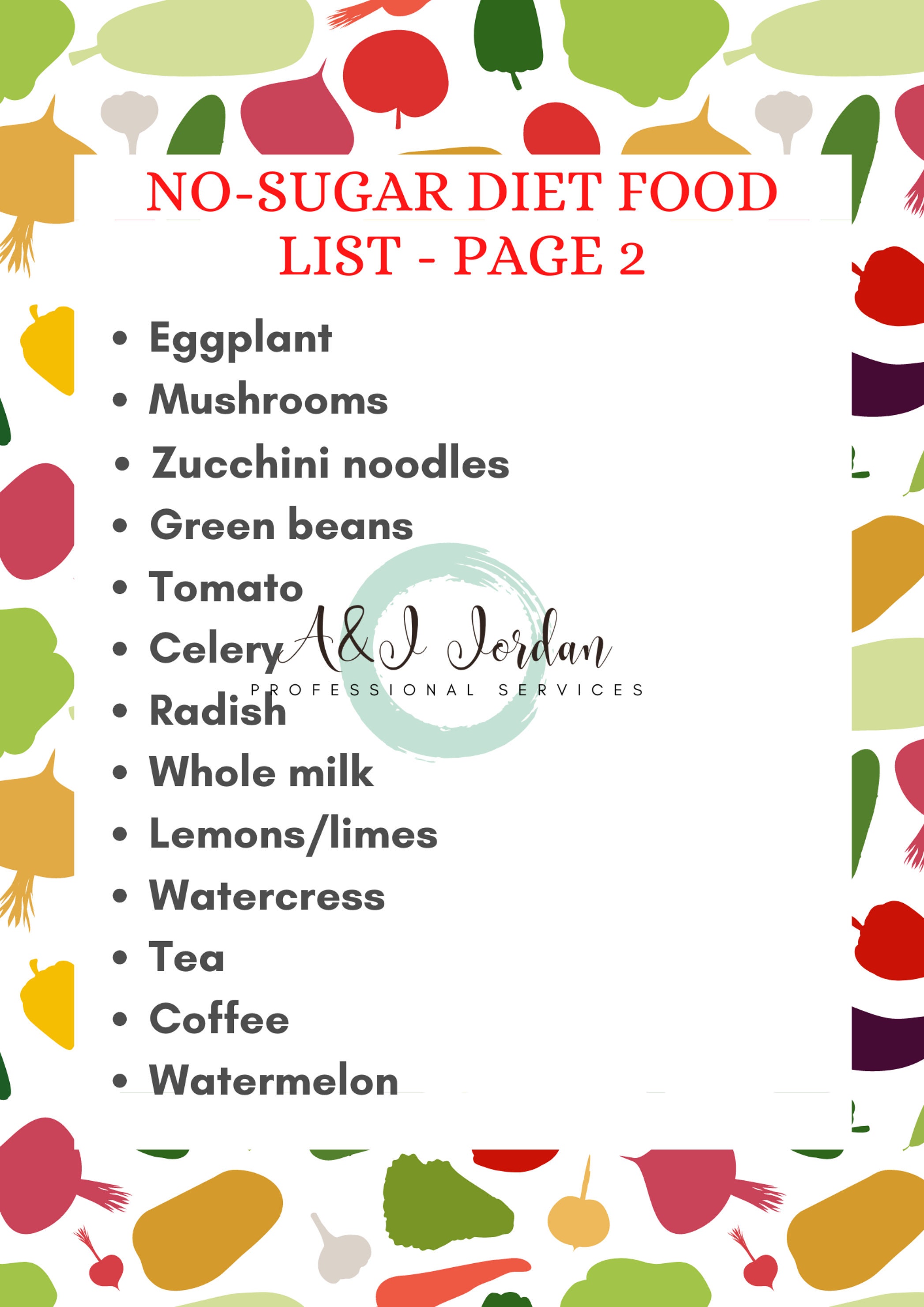 Sugar Free Bundle, Sugar Free, Sugar-free List, Sugar Free Food, SF ...