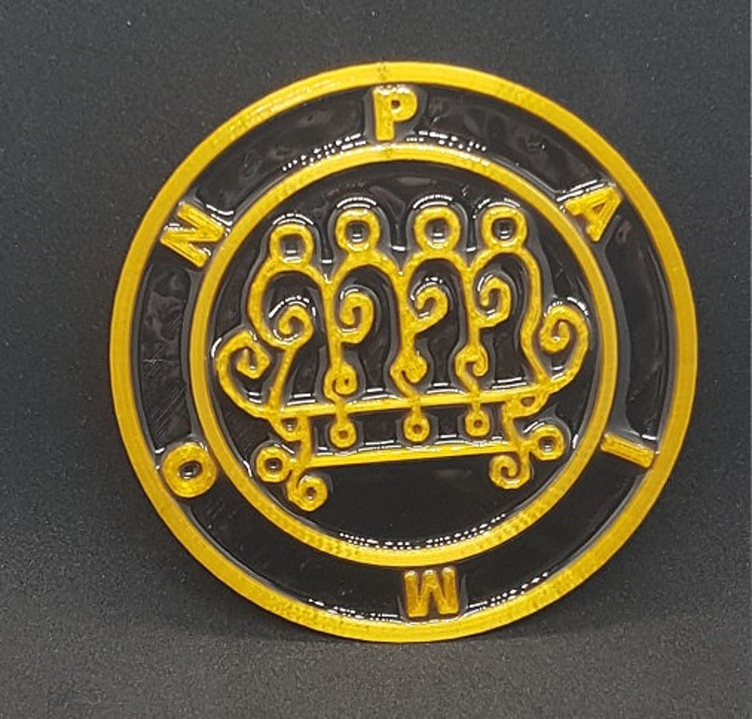 King Paimon Sigil Custom Colors - Etsy