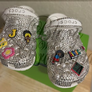 Bling Adult Crocs - Etsy