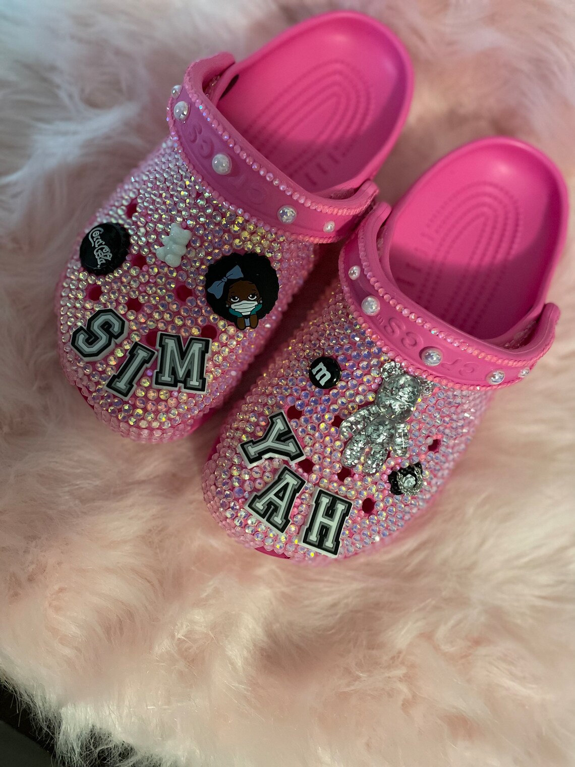 Bling Adult Crocs - Etsy