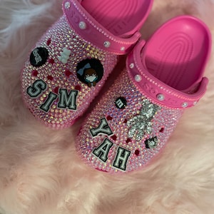 Bling Adult Crocs - Etsy