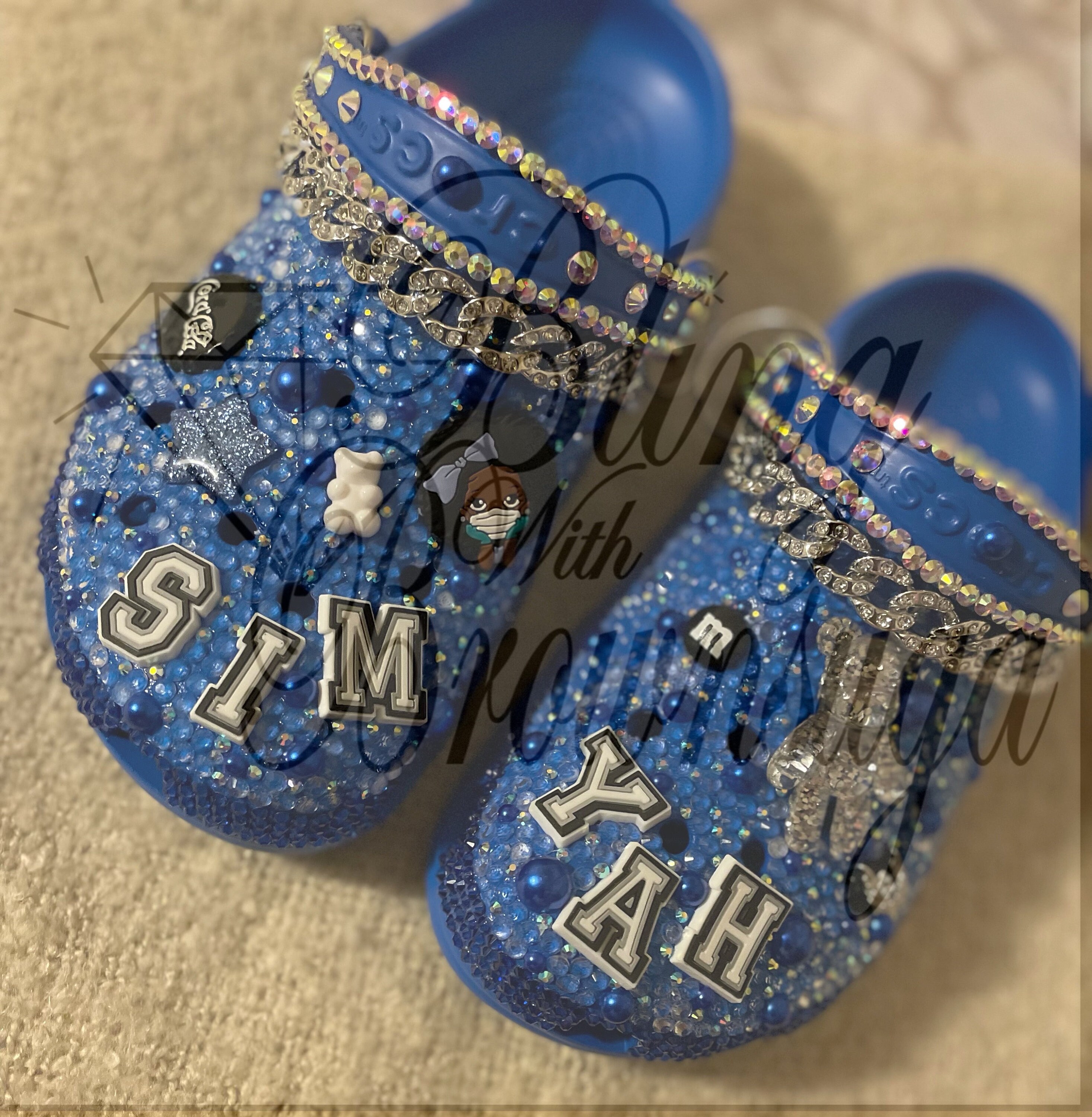 Bling Adult Crocs - Etsy