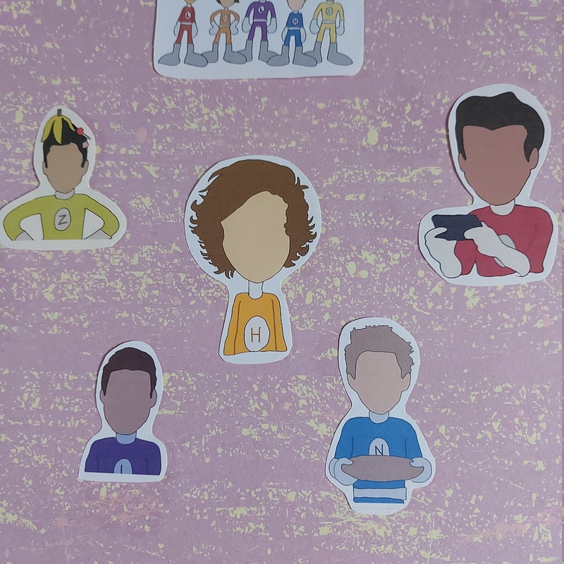 One Direction Stickers - Etsy
