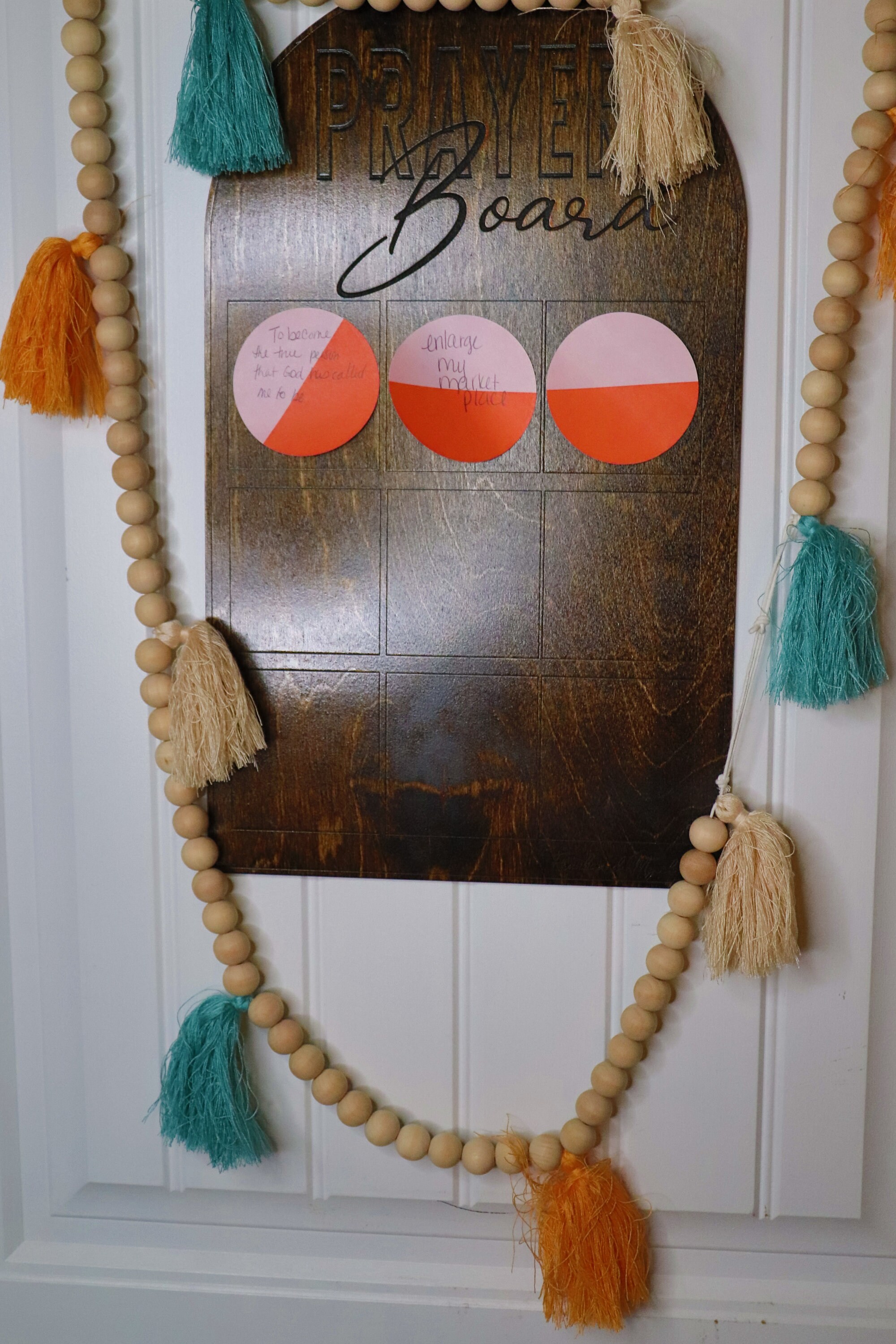 Prayer Board | Prayer Request Board | War Room Board | Wooden Note ...