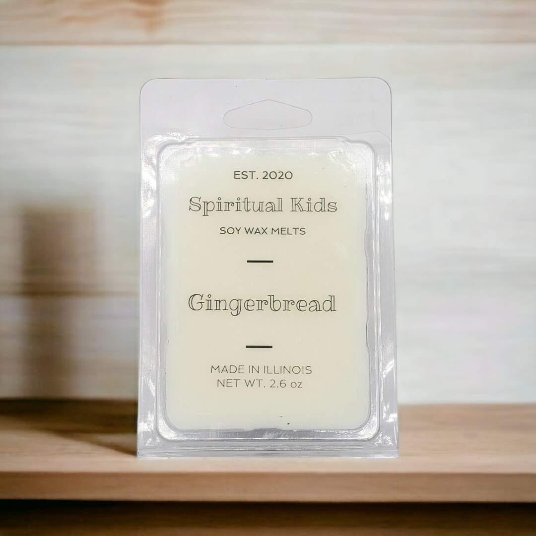 Gingerbread Soy Wax Melts 2.6oz Hand Poured With Fragrant & Essential ...