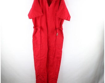 Red Flight Suit - Etsy