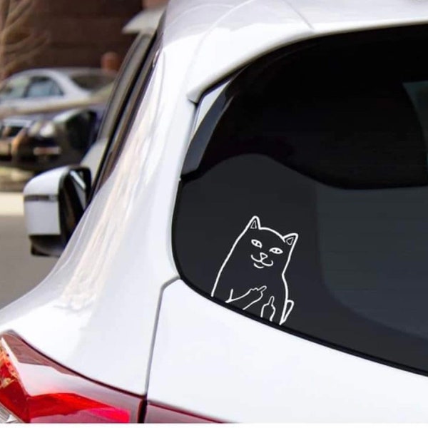 Cat Bumper Sticker - Etsy