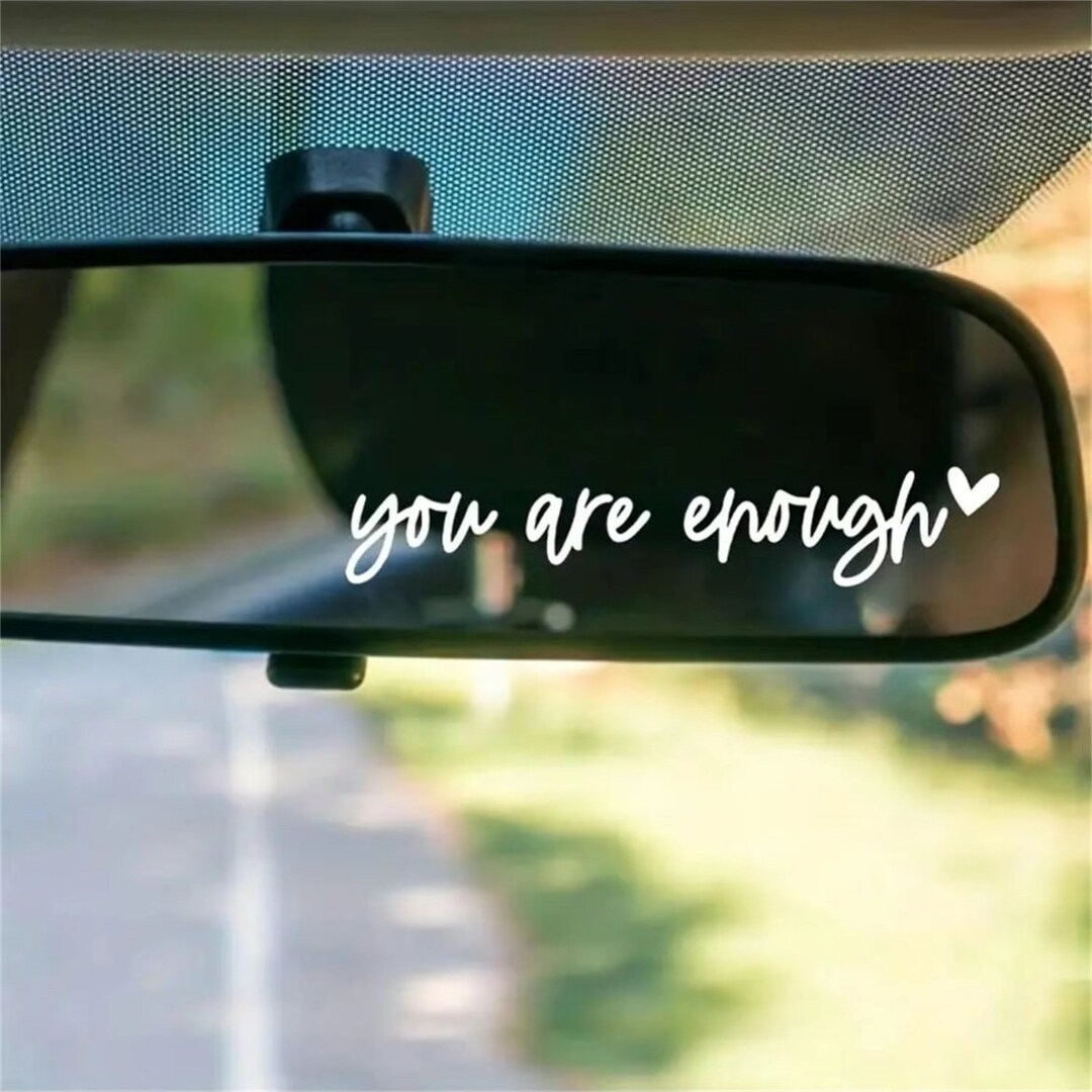 You Are Enough Car Decal/ Bumper Sticker - Etsy
