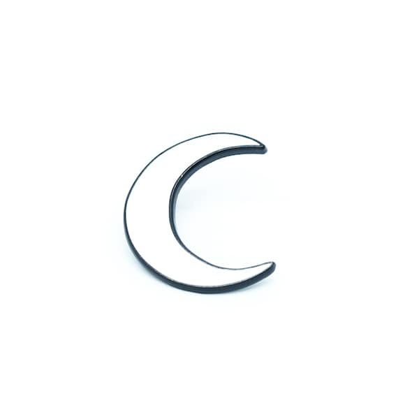 Moon Enamel Pin - Etsy