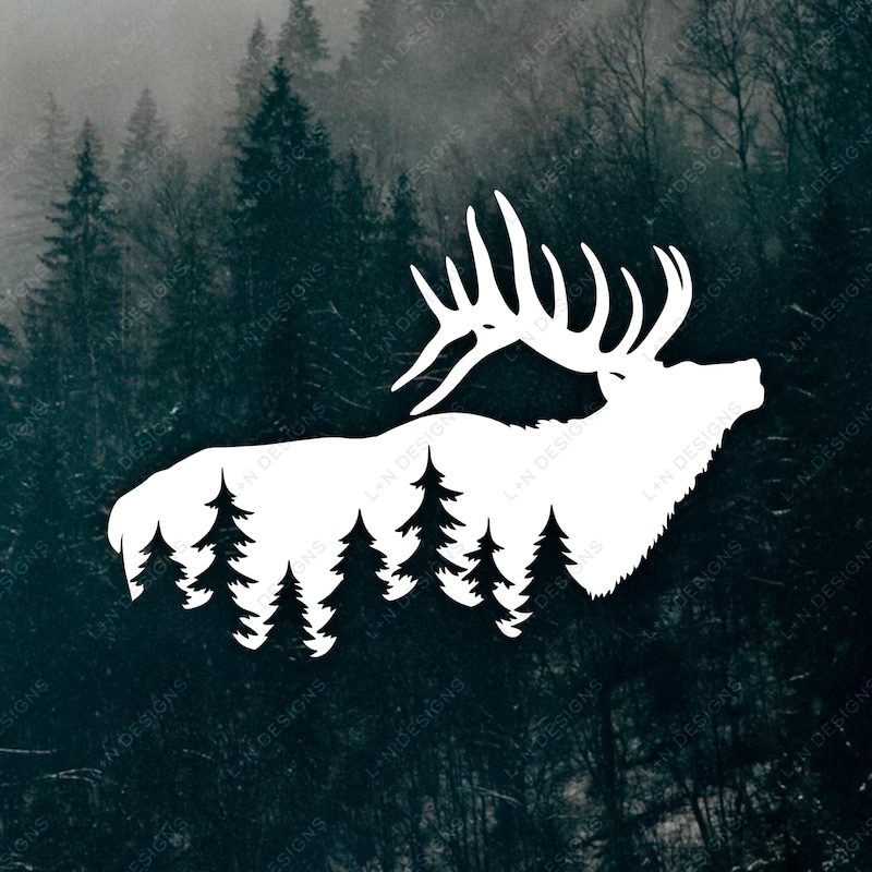 Elk Decal - Etsy