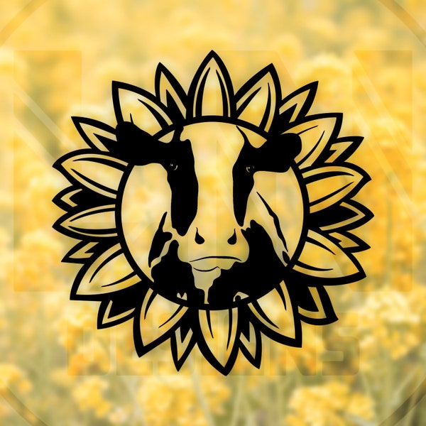 Cow Decal - Etsy