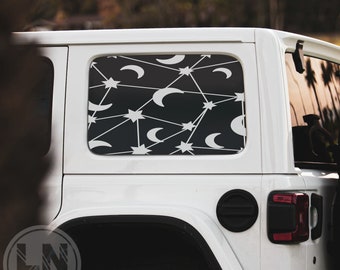 Moon Jeep Decal - Etsy