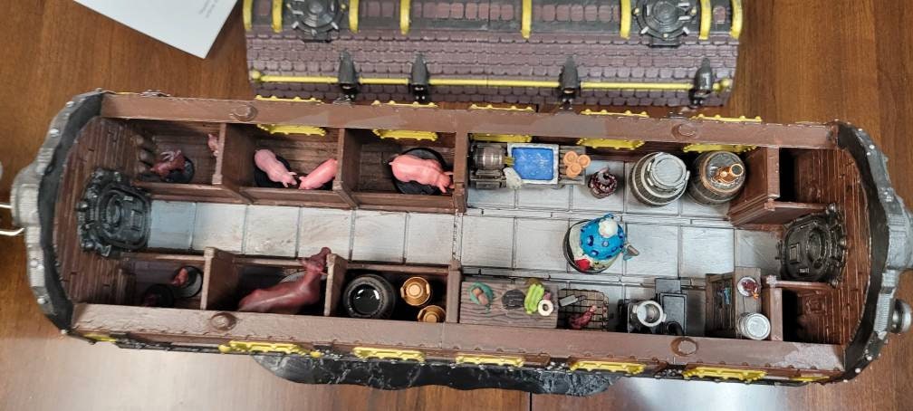 Eberron Lightning Rail 3D Printed With Accessories. - Etsy