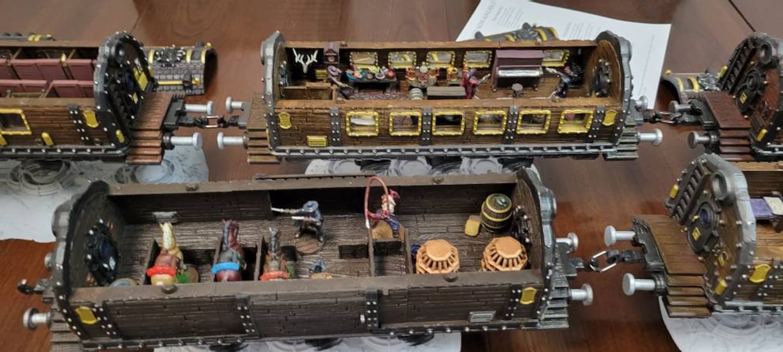 Eberron Lightning Rail 3D Printed With Accessories. - Etsy