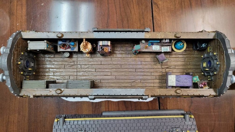 Eberron Lightning Rail 3D Printed With Accessories. - Etsy