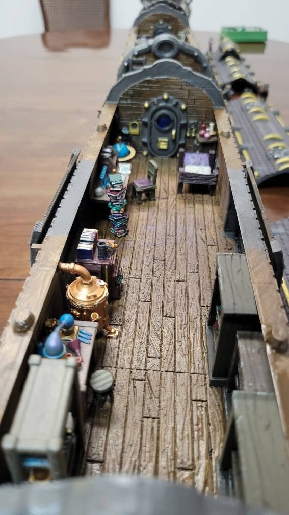 Eberron Lightning Rail 3D Printed With Accessories. - Etsy