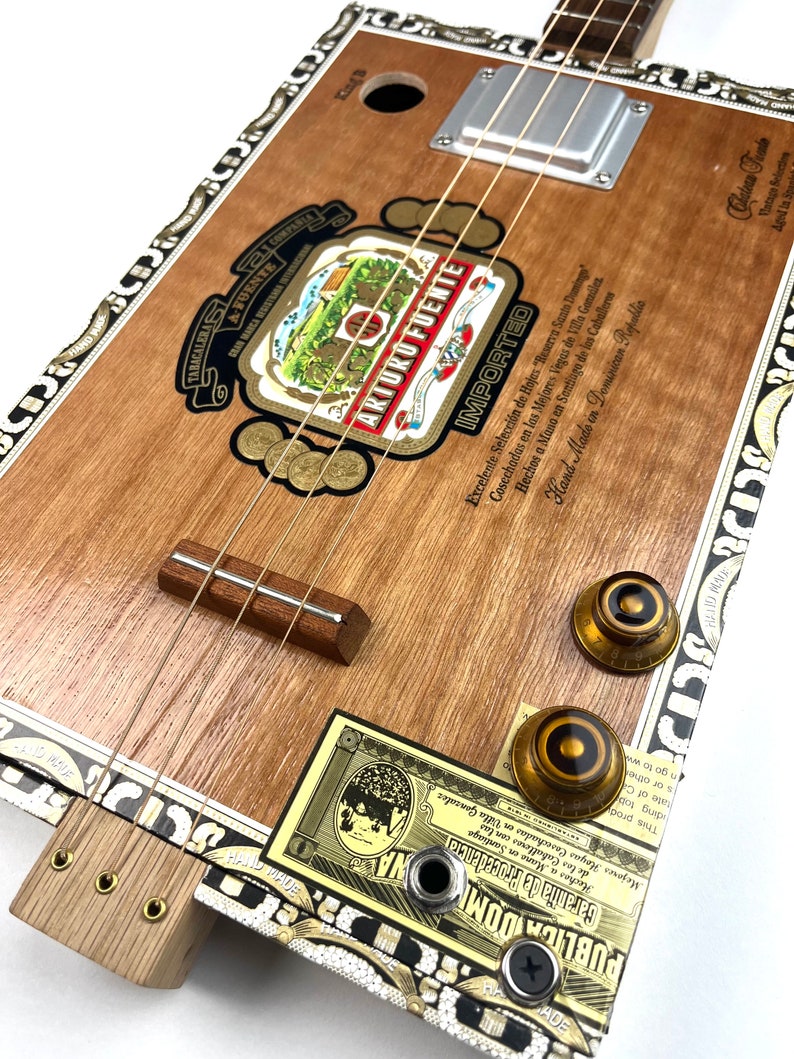 Cigar Box Guitar, Cigar Box Guitars, Guitar, Arturo Fuente Cigar Box ...