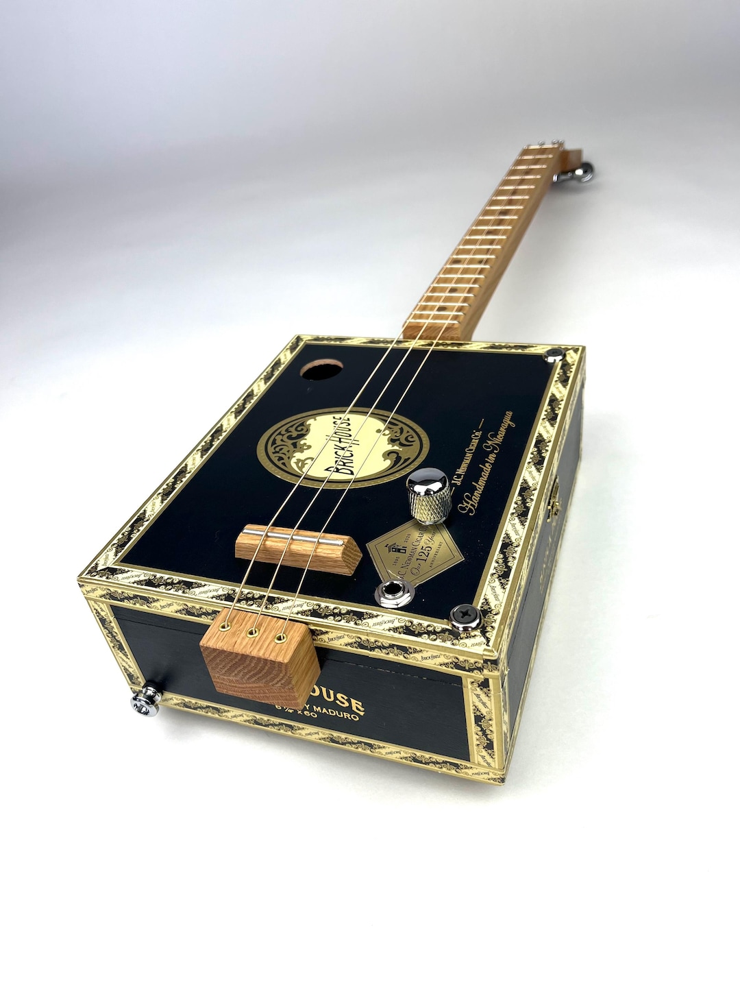 CIGAR BOX GUITAR, Cigar Box Guitars, Cbg, 3 String Guitar, Acoustic ...