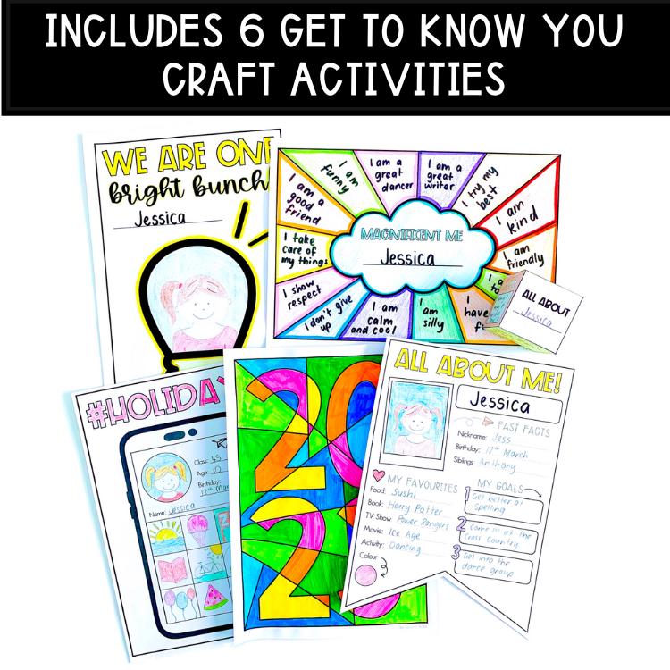 Back to School Ice Breaker Activities – Get to Know You Pack (printable ...