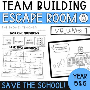 Logic Puzzle / Team Building Escape Room [vol. 1], Back to School, Get ...