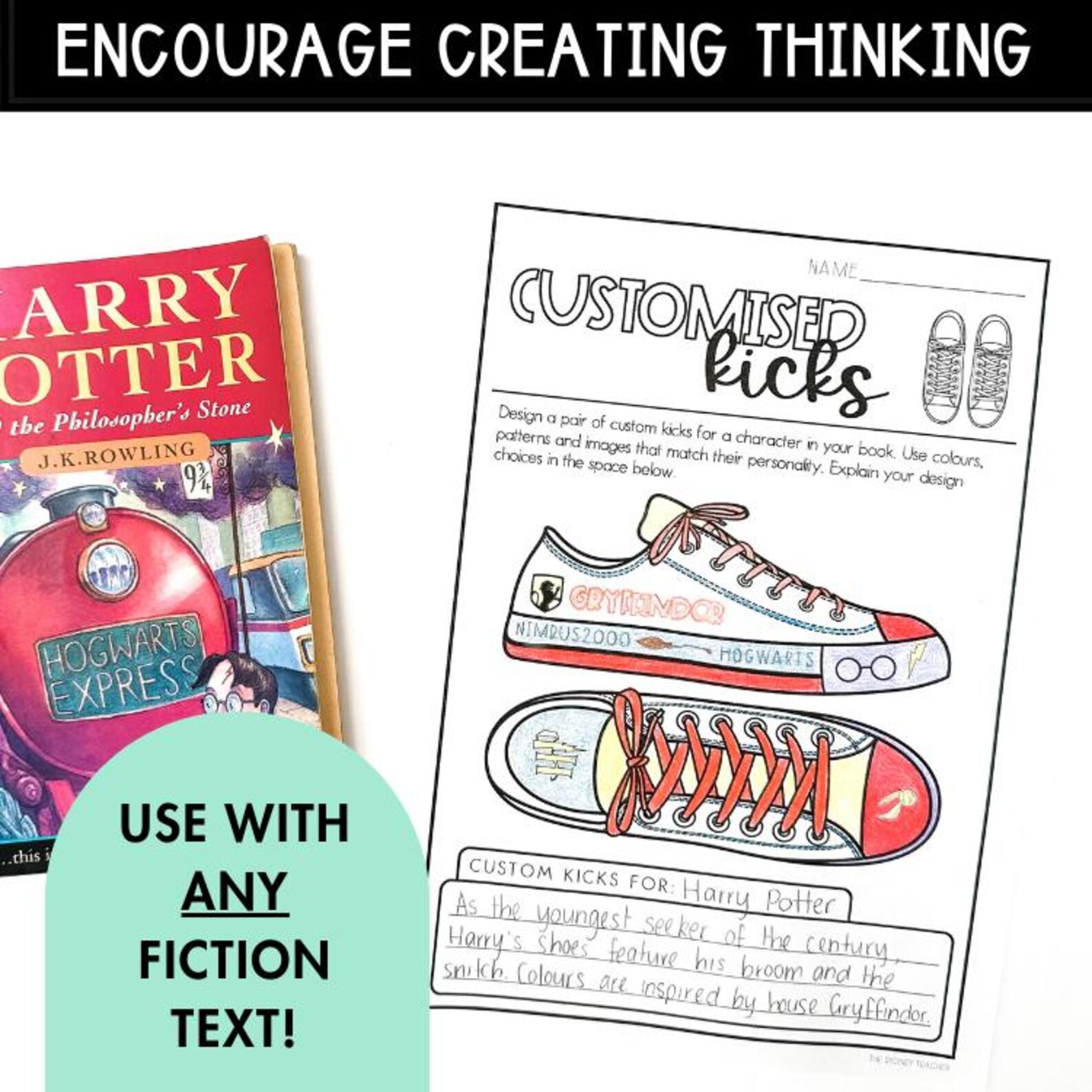 Creative Thinking Reading Response Pack, Reading Comprehension, Reading ...