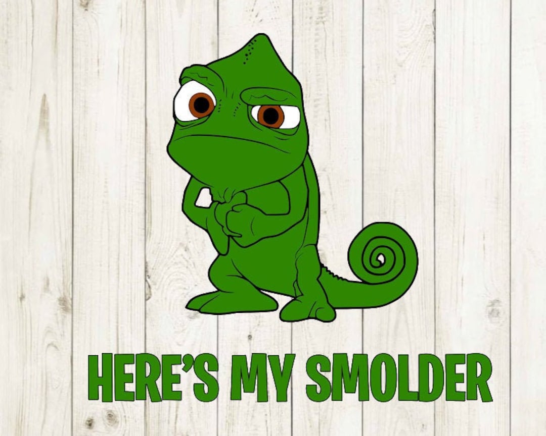 Pascal SVG, Pascal Clipart, Tangled SVG, Rapunzel Svg, Chameleon ...